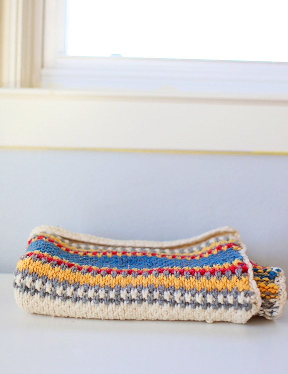 DIY Wool Poncho from a Blanket - Say Yes