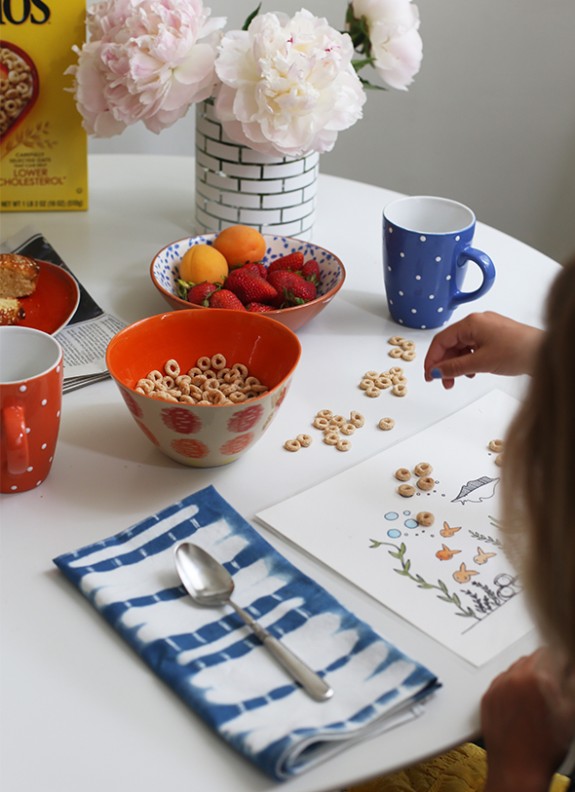 Cheerios Printable Placemats - Say Yes