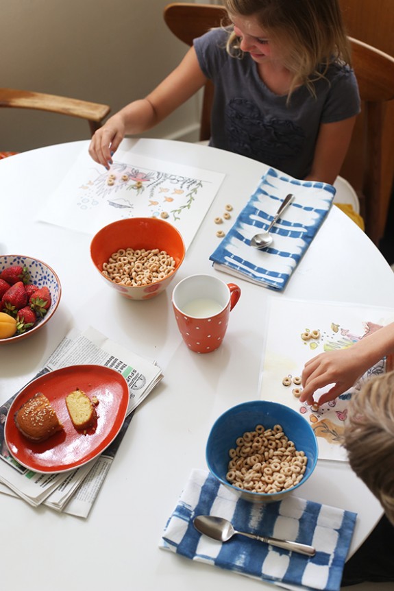 Cheerios Printable Placemats - Say Yes