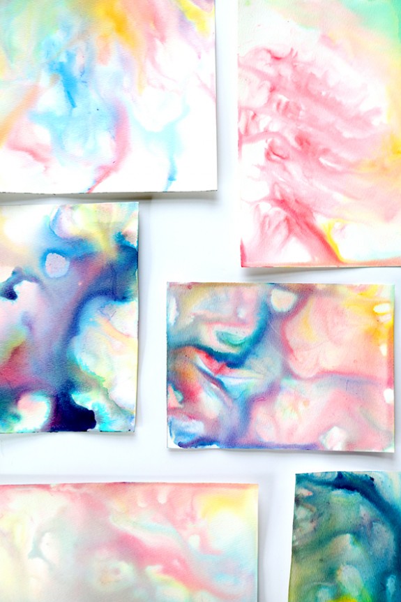 After School Kid Crafts: How to Make Milk Art - Say Yes