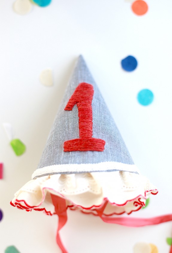 Make A Special Handmade Cloth Birthday Hat - Say Yes