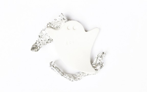 DIY Ghost Spoon Rest - Say Yes