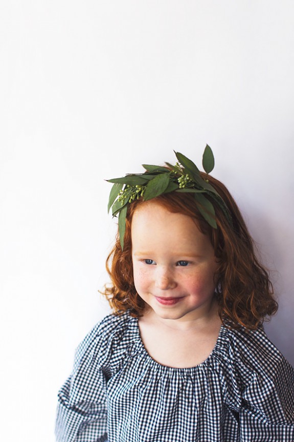 Natural Greenery Headband - Say Yes